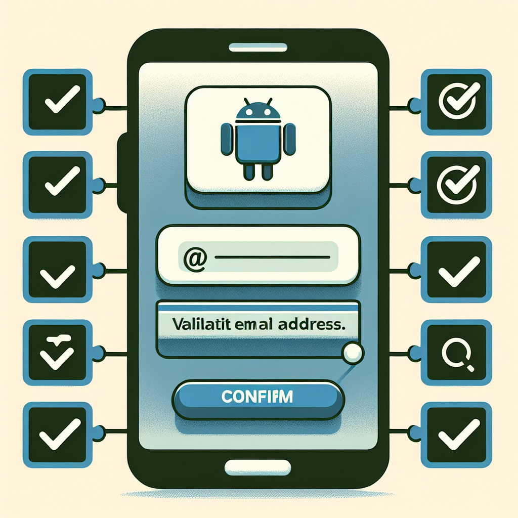 Cómo validar direcciones de correo electrónico en Android