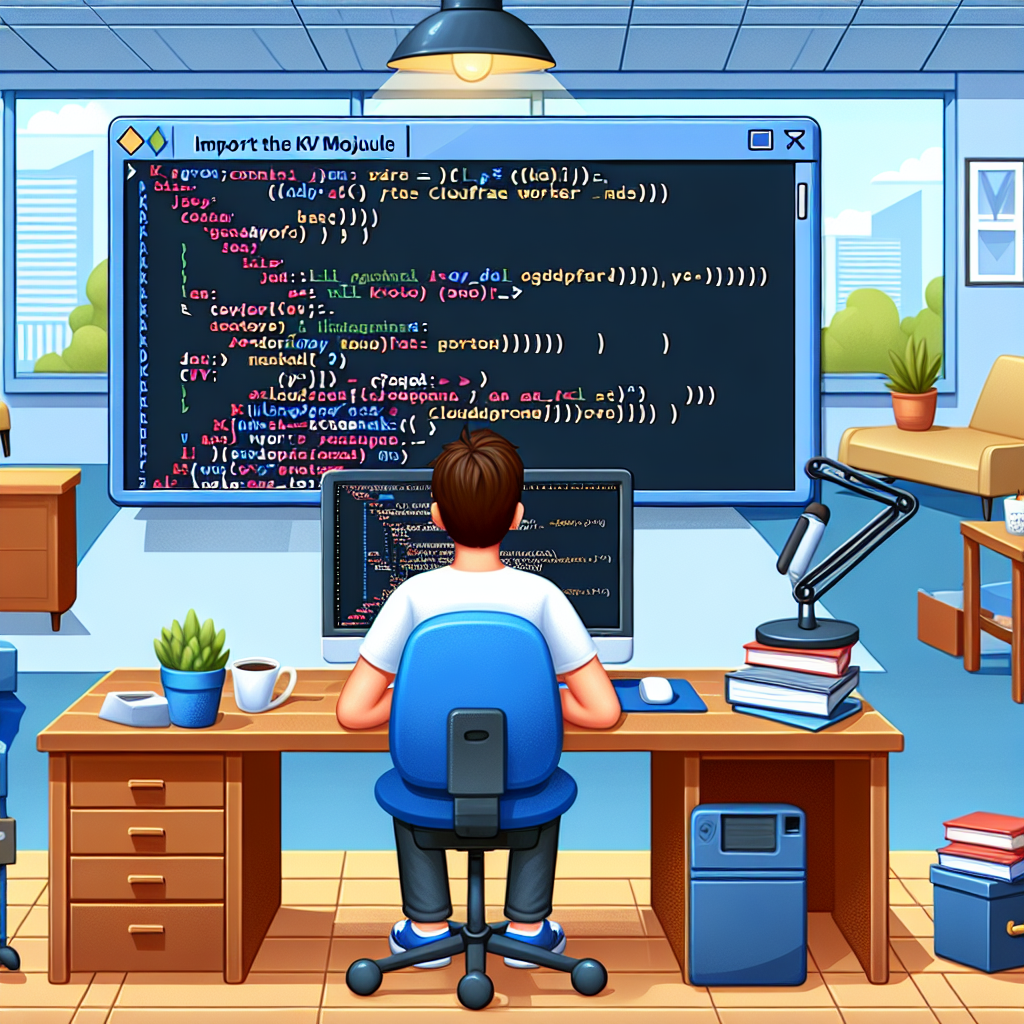 Come utilizzare JavaScript per importare il modulo KV in un