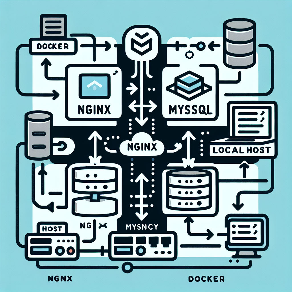 Docker'daki Nginx'i Ana Makinedeki Localhost MySQL'e