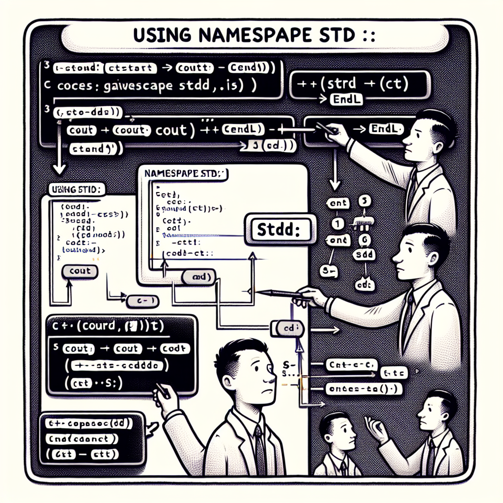 Memahami Masalah dengan menggunakan namespace std; di C++