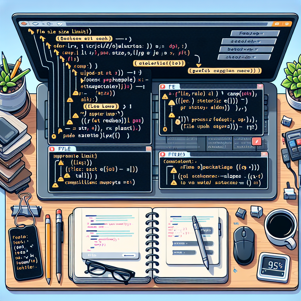 Usando JavaScript para implementar limites de tamanho de