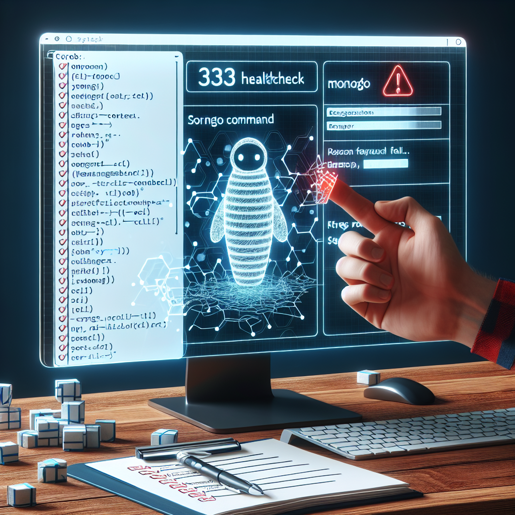 Solucionando el error de comprobación de estado de MongoDB