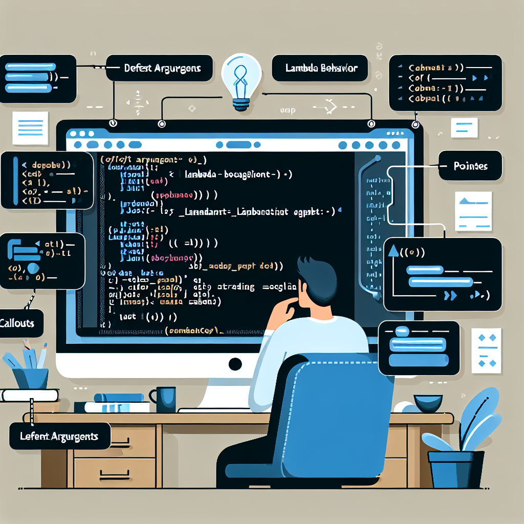Reconhecendo o comportamento do Lambda em argumentos padrão