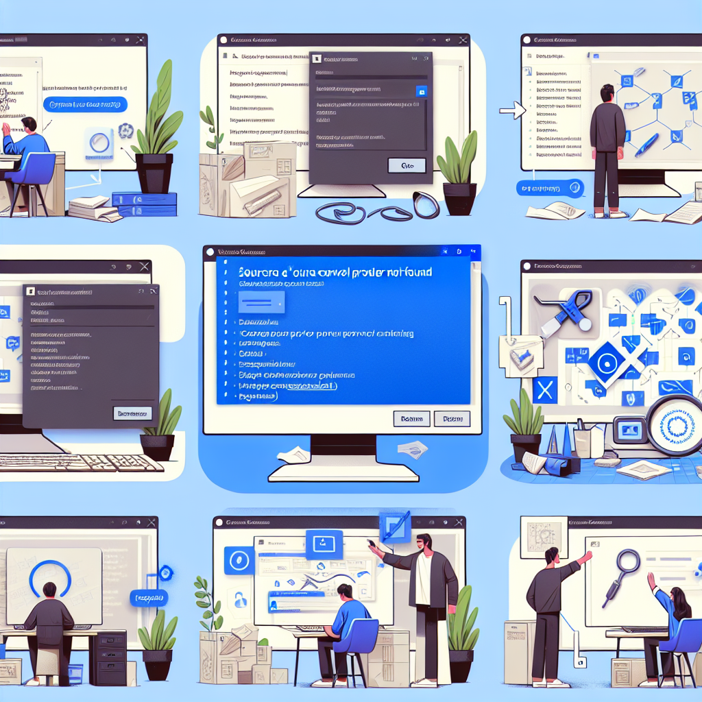 Resuelva el problema Proveedor de control de código fuente