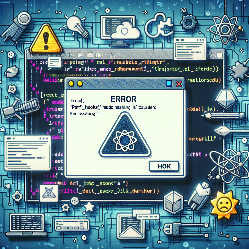 React Native의 Node.js 오류: 업데이트 후 perf_hooks