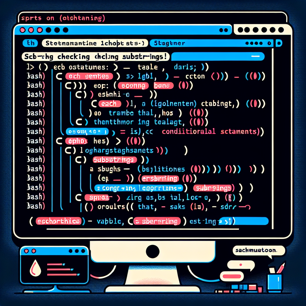 Comprobación De Subcadenas En Scripts Bash