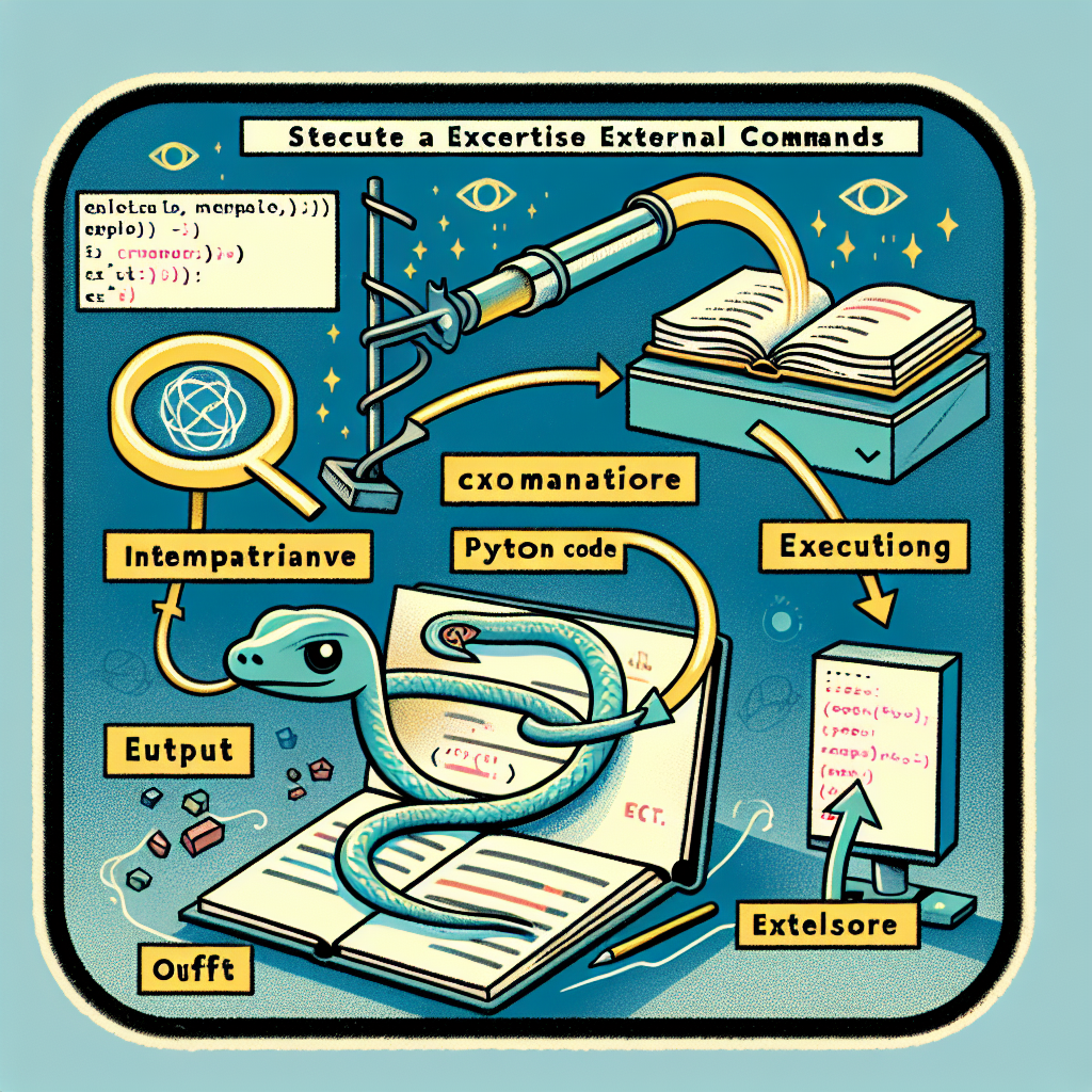 Como executar comandos externos em Python