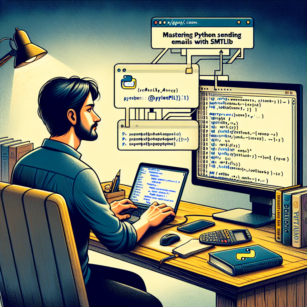 Python 마스터하기: smtplib를 사용하여 이메일