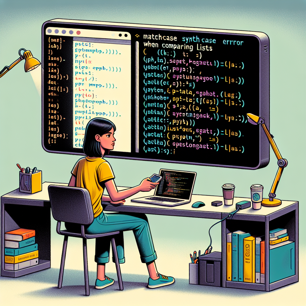 Memahami Kesalahan Sintaks Pencocokan Kasus Python Saat