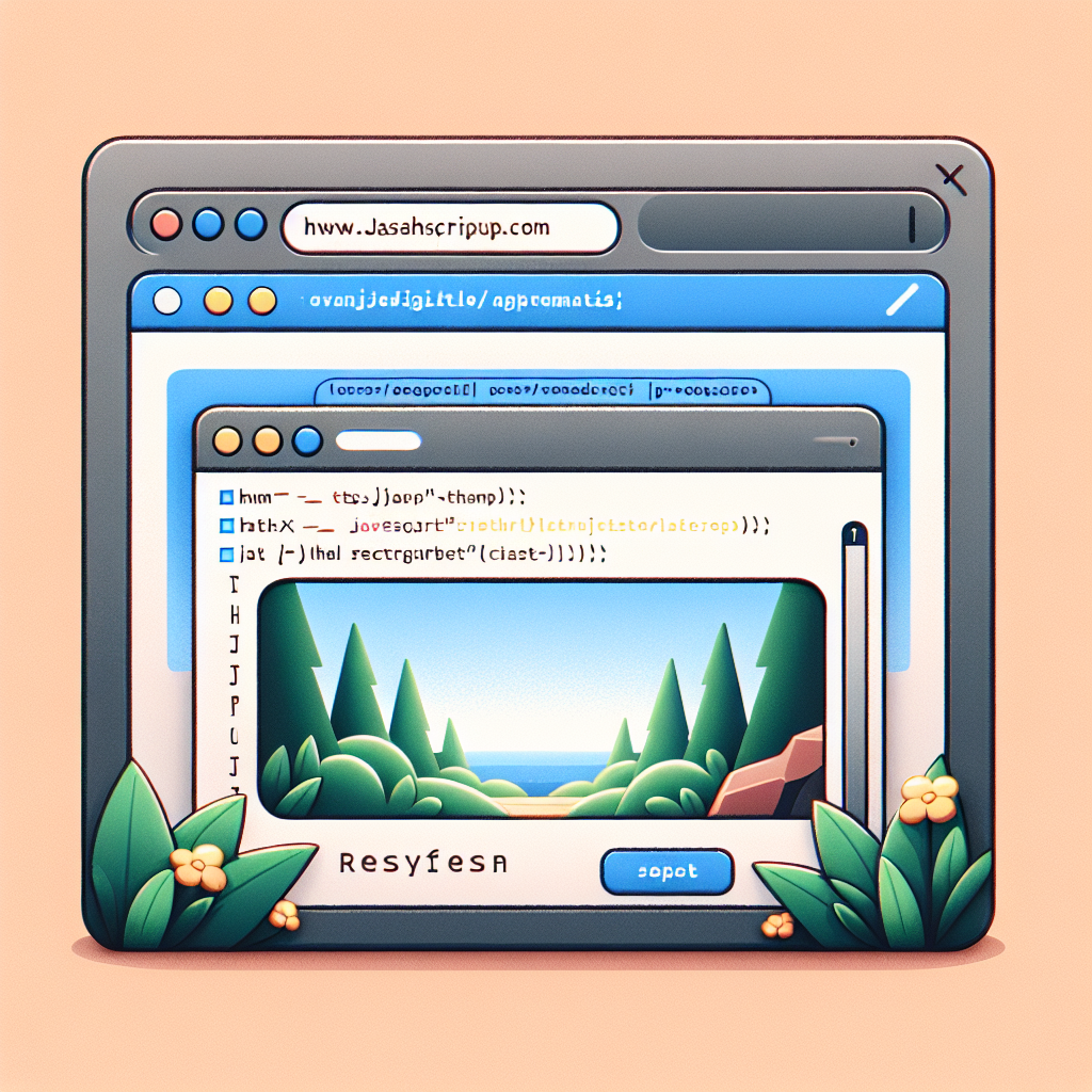 Javascript 팝업 창 대신 새 탭에서 Url 열기 