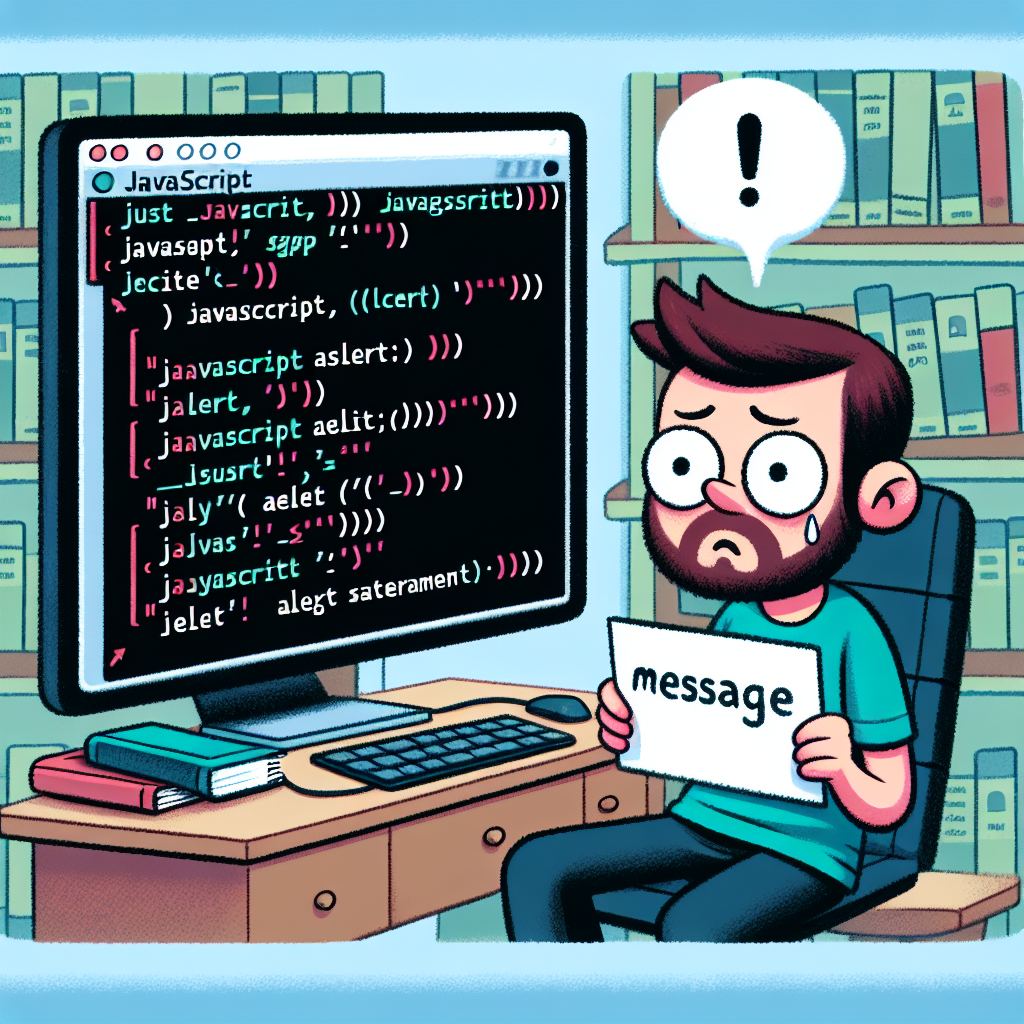 Recognizing JavaScript Alert Pop-ups' Limitations for