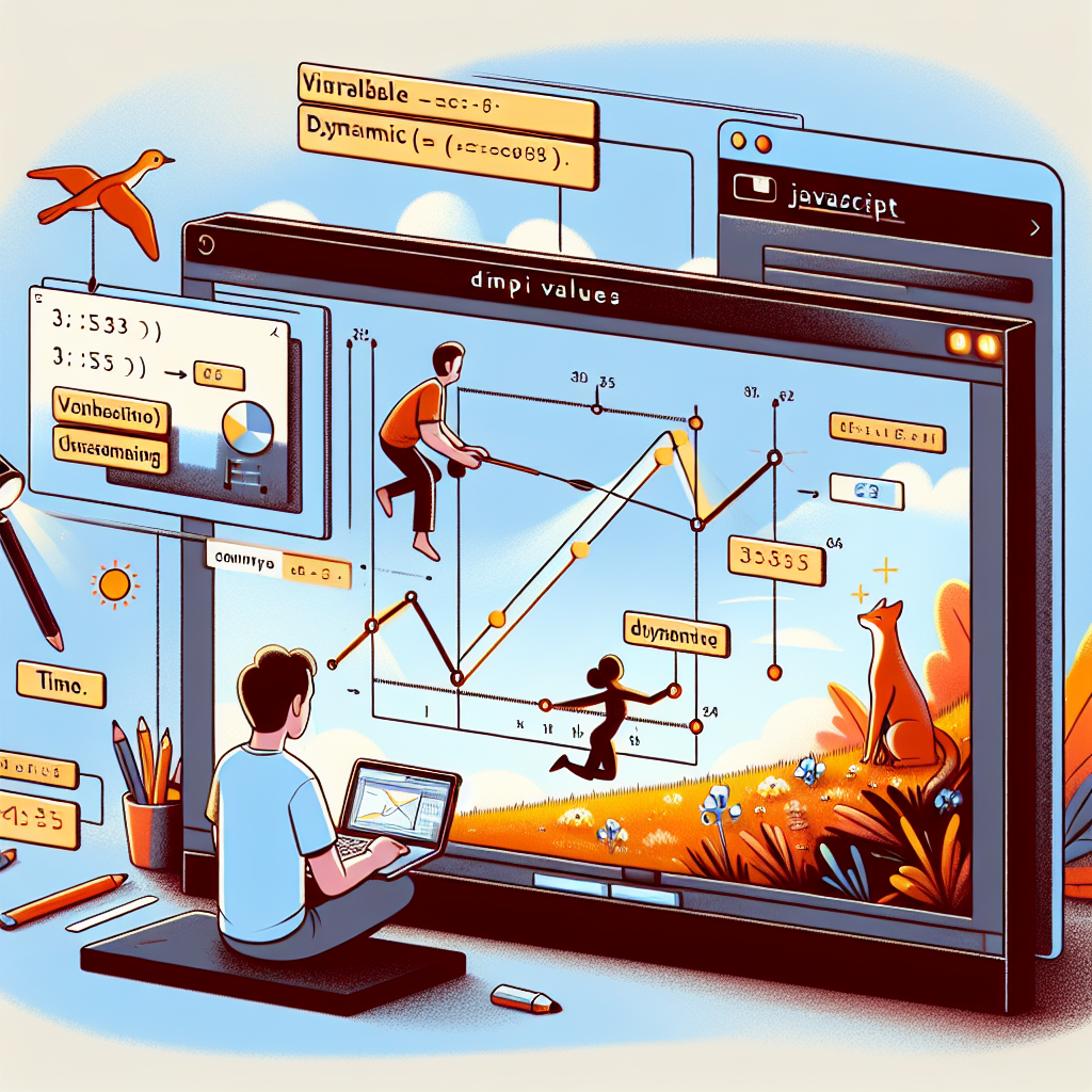 Animar fotogramas clave basados en valores dinámicos