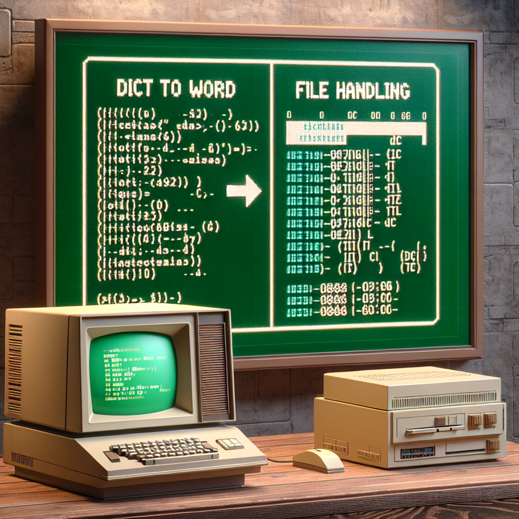 Implementing Digit-to-Word Conversion and File Handling in