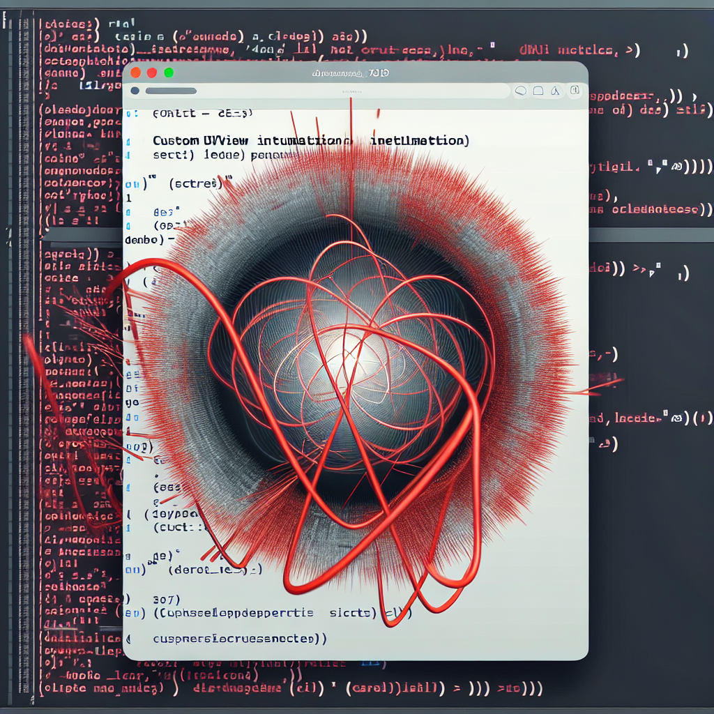 Swift 6'da Özel UIView Başlatma Ana Aktör Yalıtım
