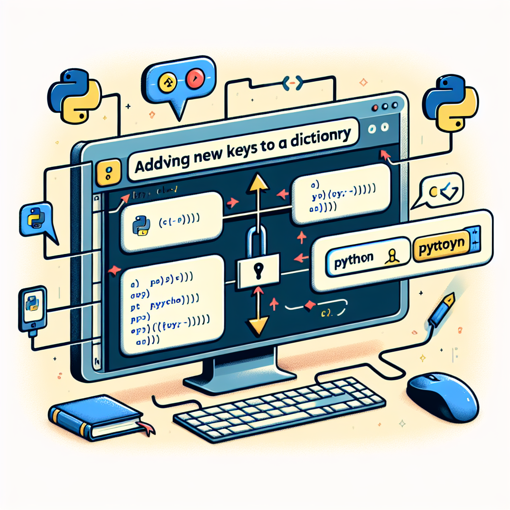 Adicionando Novas Chaves A Um Dicionário Em Python Um Guia
