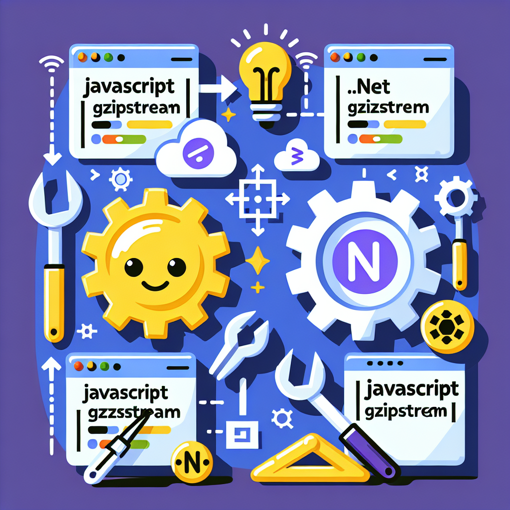 JavaScript GZip과 .NET GZipStream 간의 압축 문제