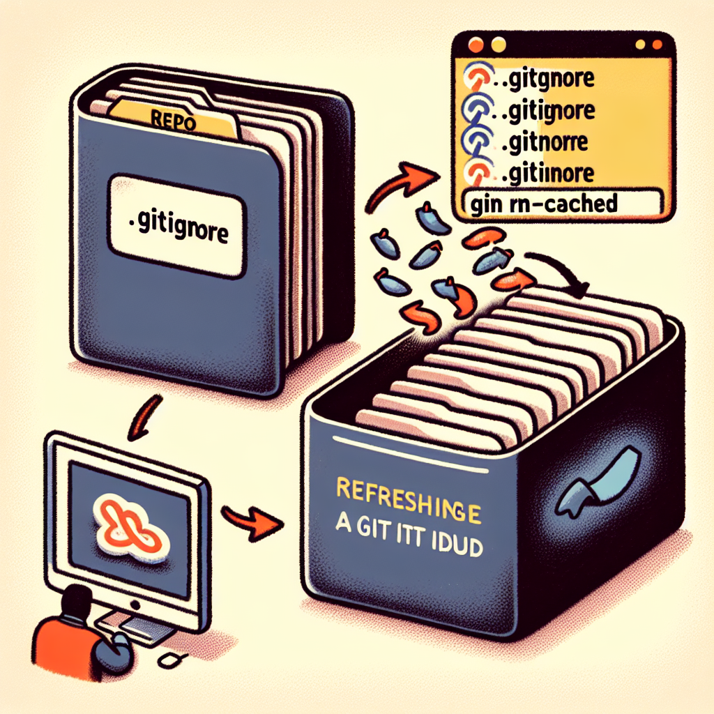 Atualizando o índice Git para aplicar .gitignore a arquivos