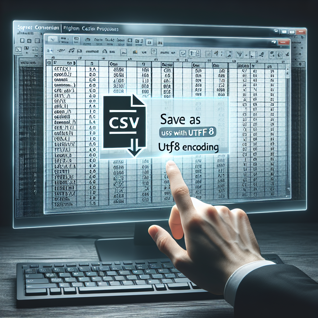 تحويل ملفات Excel إلى CSV بتشفير UTF8 تحويل ملفات Excel إلى CSV بتشفير UTF8