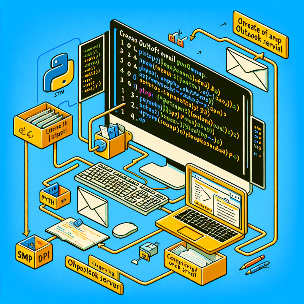Creating an Outlook email in Python with SMTP: a methodical
